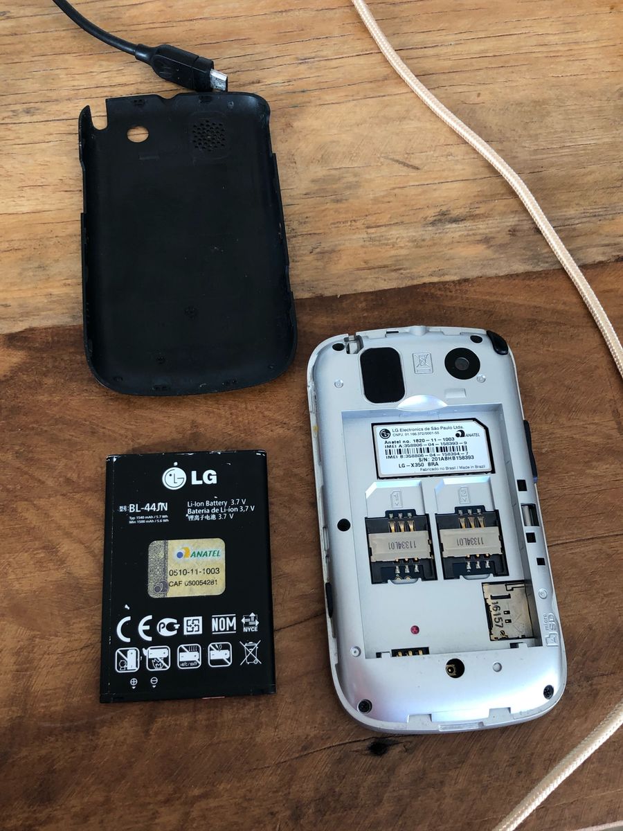 Celular Lg com Tv Digital | Celular Lg Usado 74558815 | enjoei