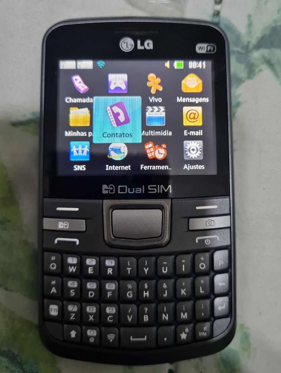 Celular Lg Dual Chip C199 Muito Novo Pouco Usado, Perfeito ...