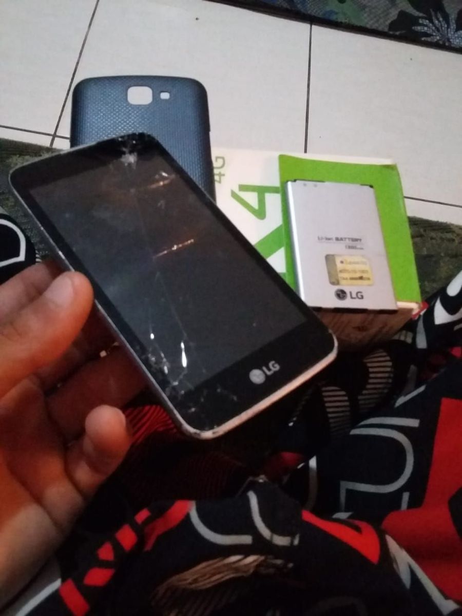Celular Lg K4 Funcionando Tela Quebrada | Celular Lg Usado 32230034 | enjoei