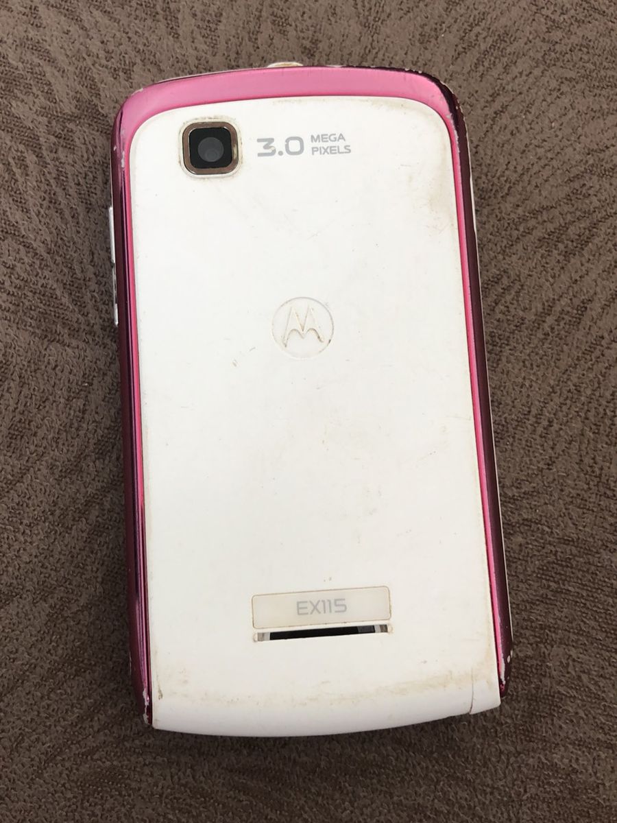 Celular Motorola Ex115 | Cacareco Motorola Ex115 Usado 50287777 | enjoei