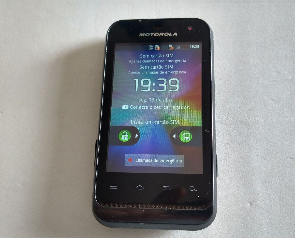 Celular Motorola Mb502 - Funcionando | Celular Motorola Usado 79106605 ...