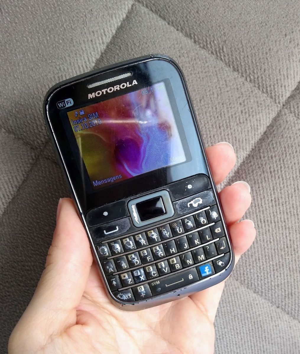 Celular Motorola Motokey Ex116 | Celular Motorola Usado 81742822 | enjoei