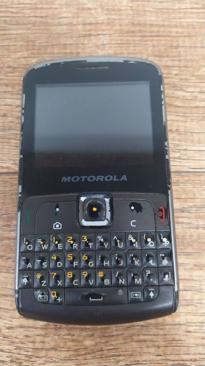 Celular Motorola Teclado Qwerty (ler Anúncio) | Celular Motorola Usado ...