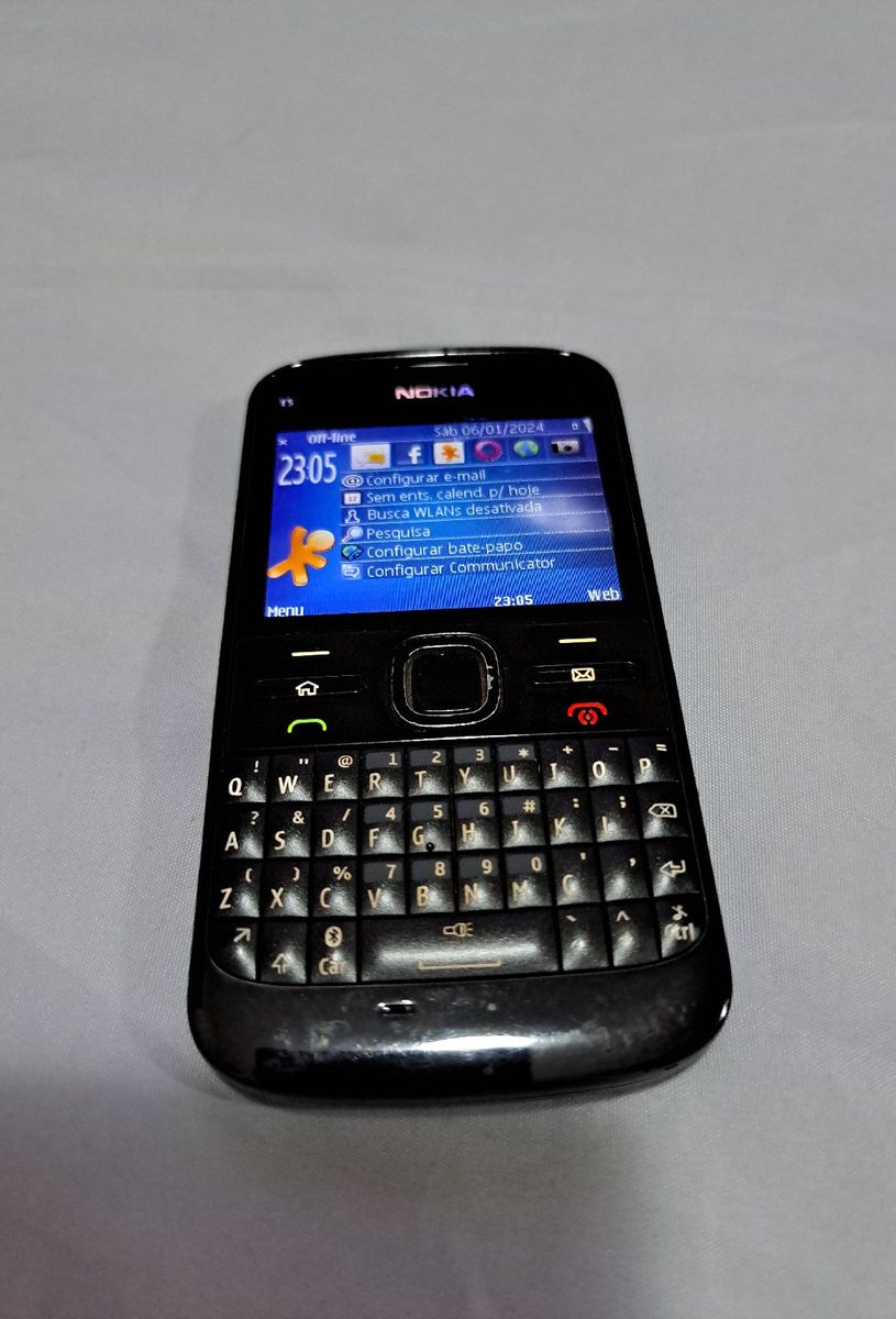 Celular Nokia E05 Funcionando | Celular Nokia Usado 95664517 | enjoei