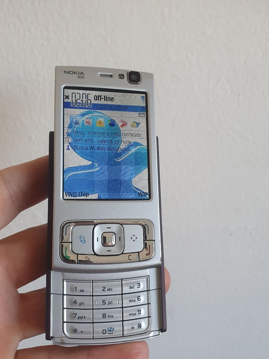 Celular Nokia N95 1g Raríssimo!! | Telefone Fixo Nokia N95 Usado ...