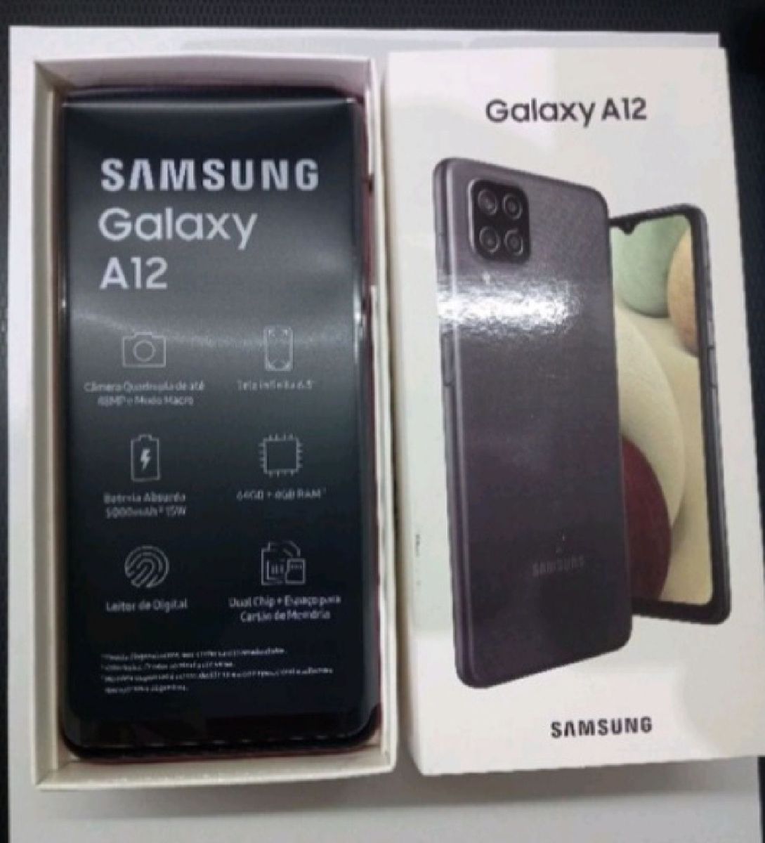 Celular Samsung A12 | Samsung Galaxy Galaxy A12 Nunca Usado 79352058 ...
