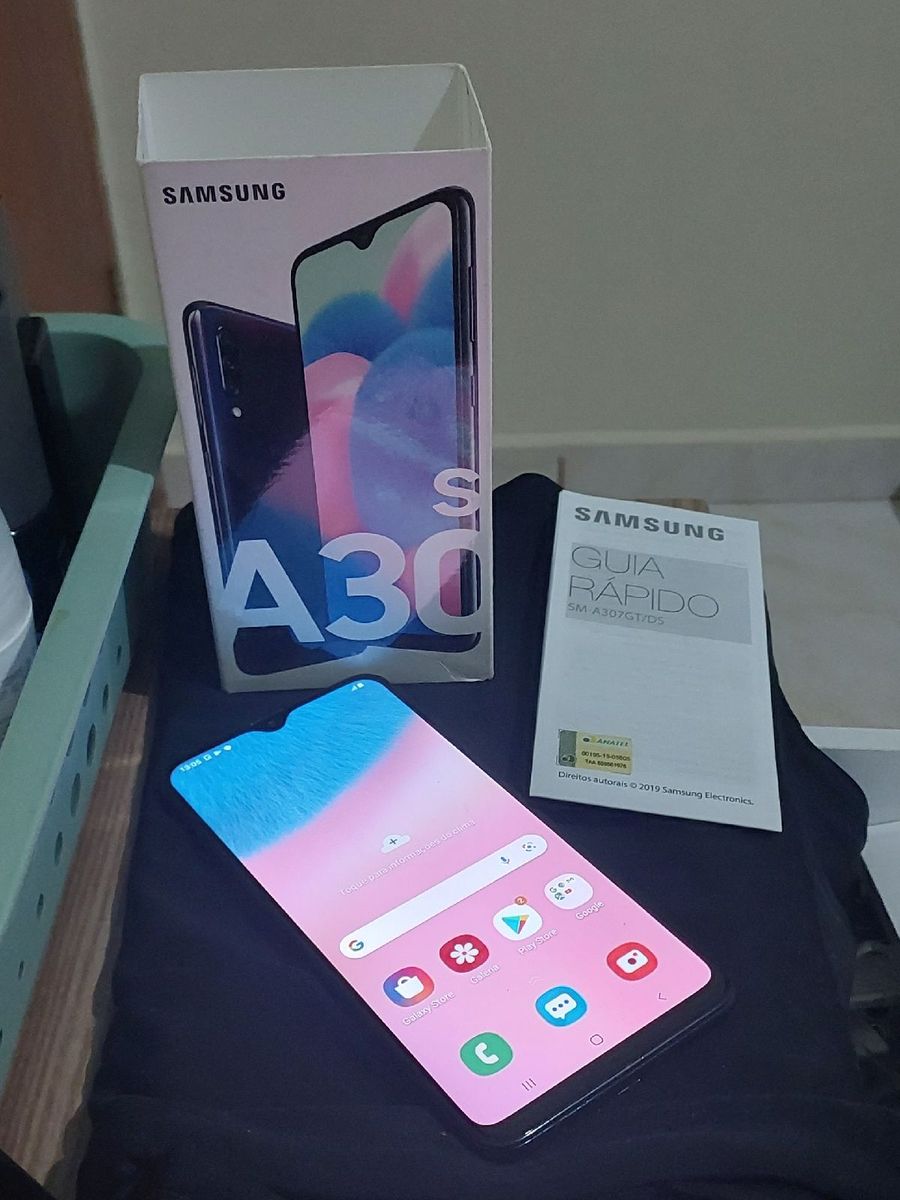 Celular Samsung A30s 64gb com Tv 64gb | Capinha Samsung Usado 77368158 | enjoei