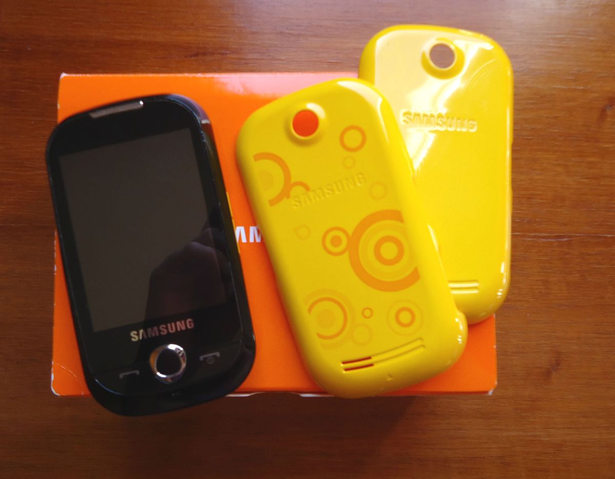 Celular Samsung Corby Yellow | Celular Samsung Usado 21354633 | enjoei