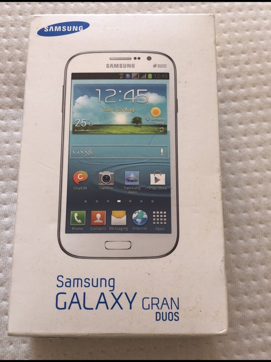 Celular Samsung Gran Duos Branco | Samsung Galaxy Samsung Usado ...