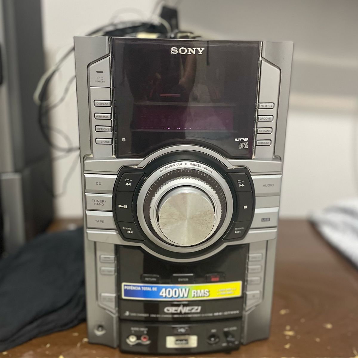 Central Som Sony Mhc Gt-444 450w Rms | Item de Música Sony Usado ...