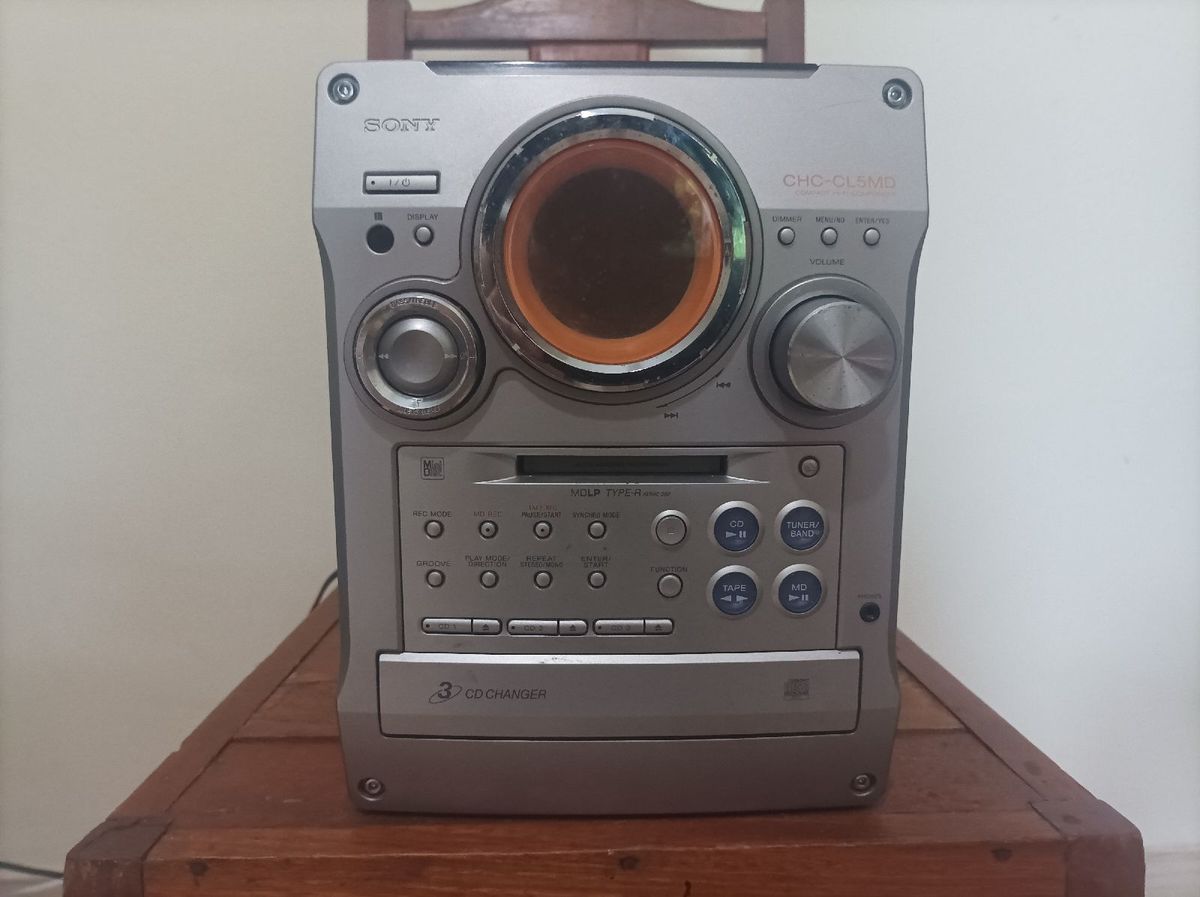 Central System Sony Md Minidisc sem Caixas | Item de Música Sony Usado ...