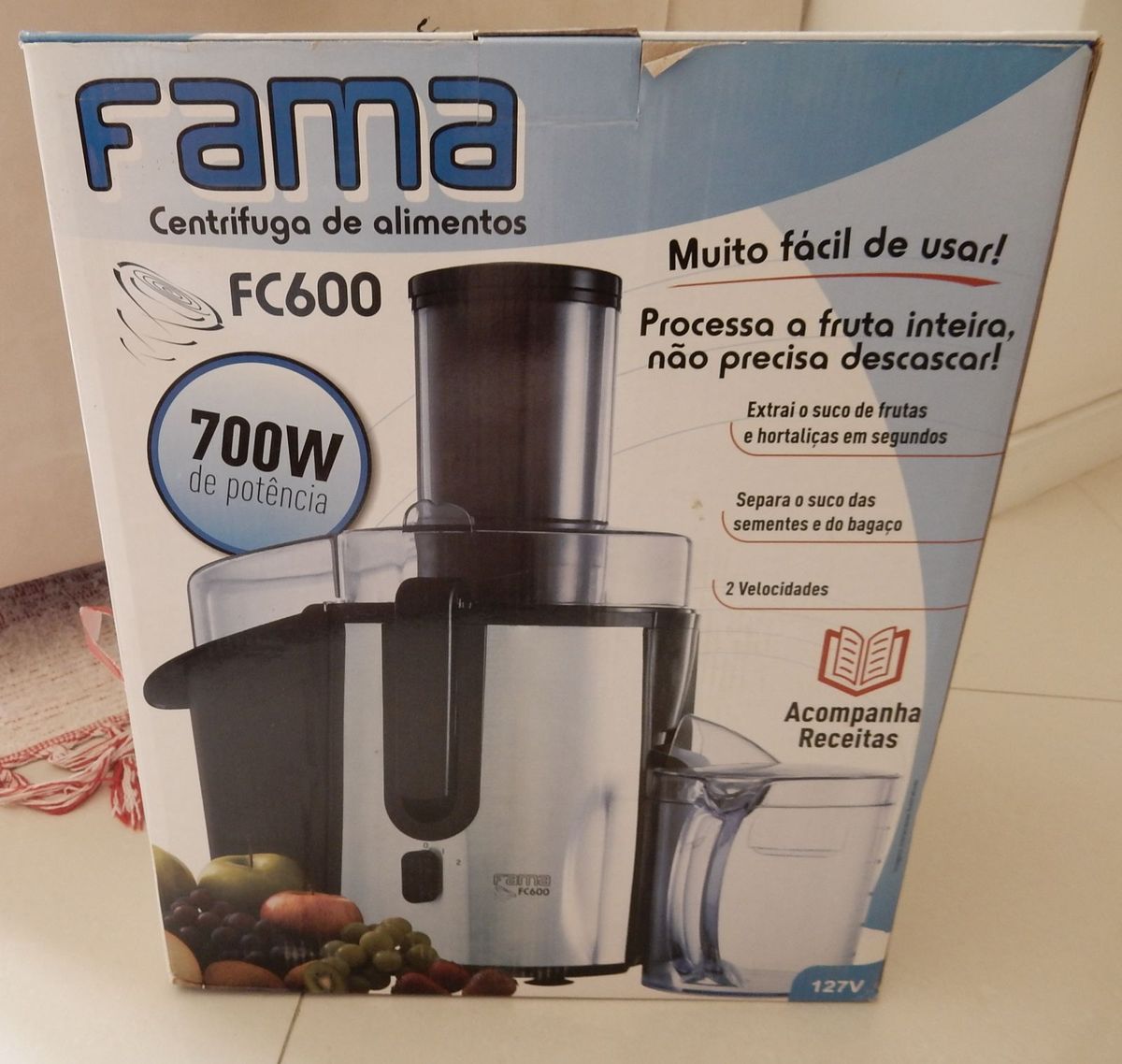 Centrifuga de Alimentos - O Km | Eletrodoméstico Fama Nunca Usado ...