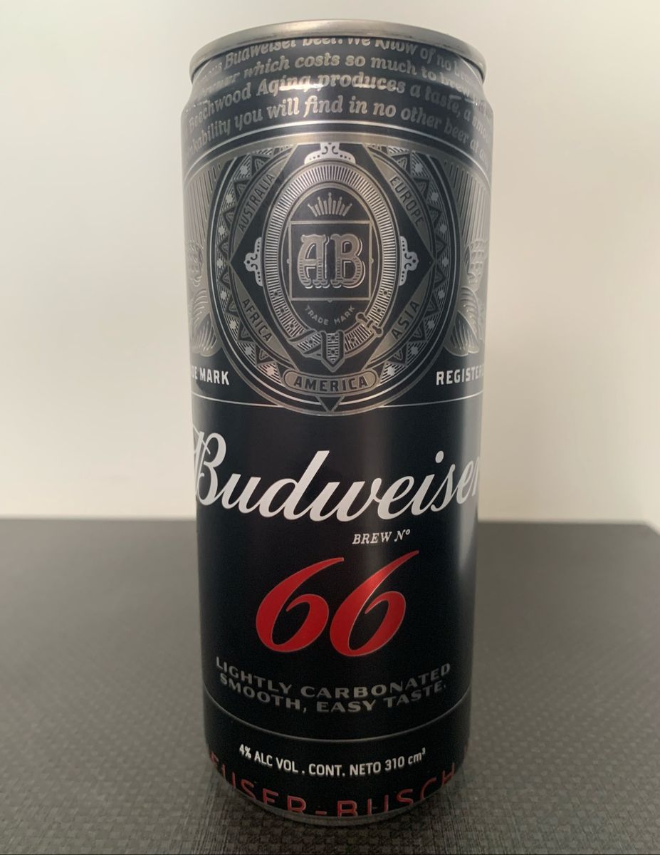 Cerveja Budweiser 66 Importada P/ Colecionadores | Produto Masculino ...