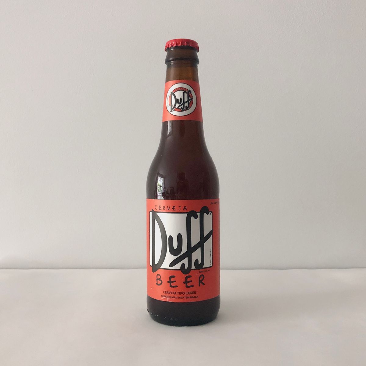 Cerveja Duff Long Neck - The Simpsons | Filme e Série Duff Nunca Usado ...