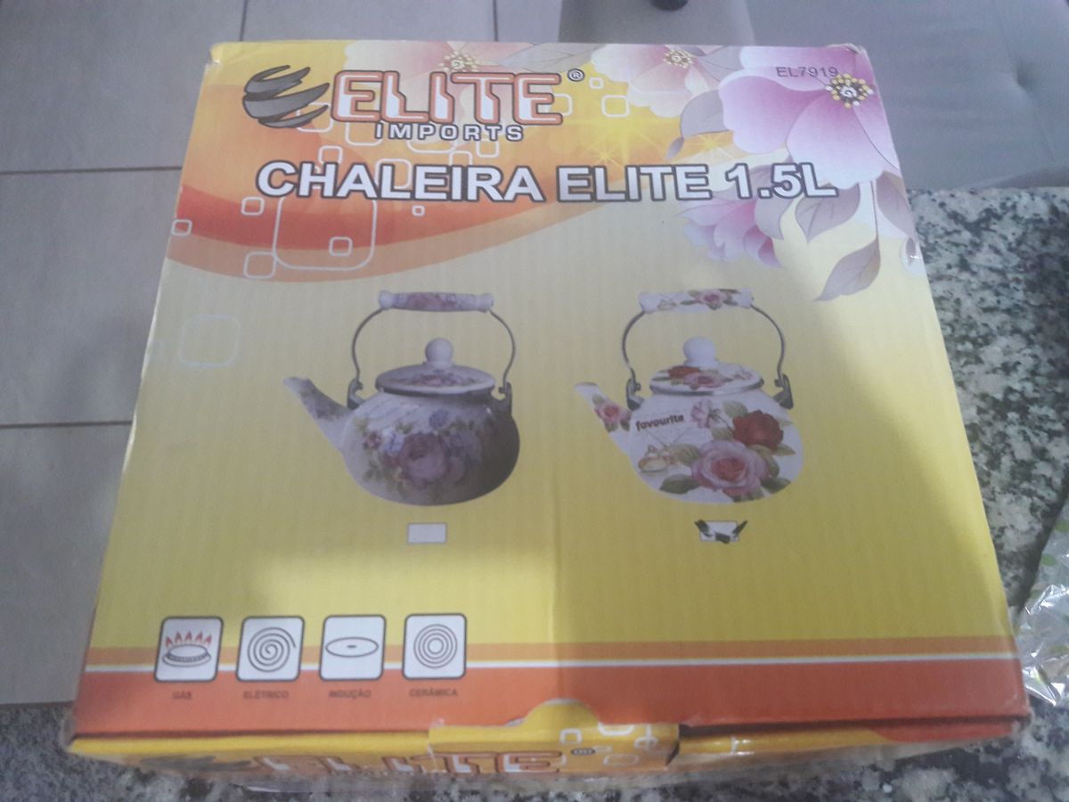 Chaleira Elite 1.5l | Móvel de Cozinha Elite Imports Nunca Usado ...