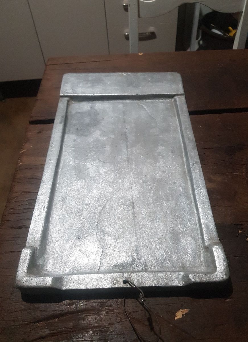 Chapa de Alumínio Bem Grossa Antiga Usada | Móvel de Cozinha Usado ...