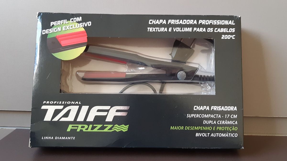 Chapa Frisadora Taiff Super Mini | Item Info & Eletro Taiff Usado ...