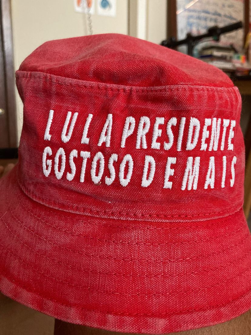 Chapeu Bucket Lula Presidente Gostoso Demais | Chapéu Feminino Publica ...