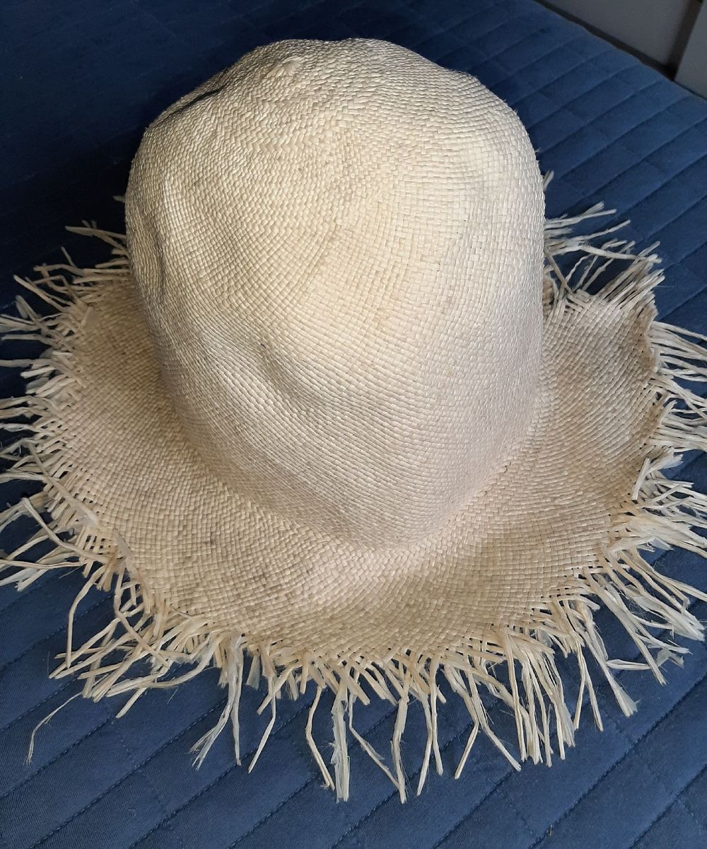 Chapéu de Palha Panamá Original | Chapéu Feminino Panamá Usado 79404379 ...