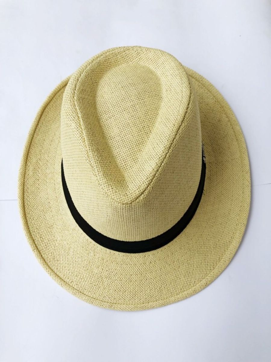 Chapéu Panamá Palha | Chapéu Masculino Nunca Usado 31297438 | enjoei