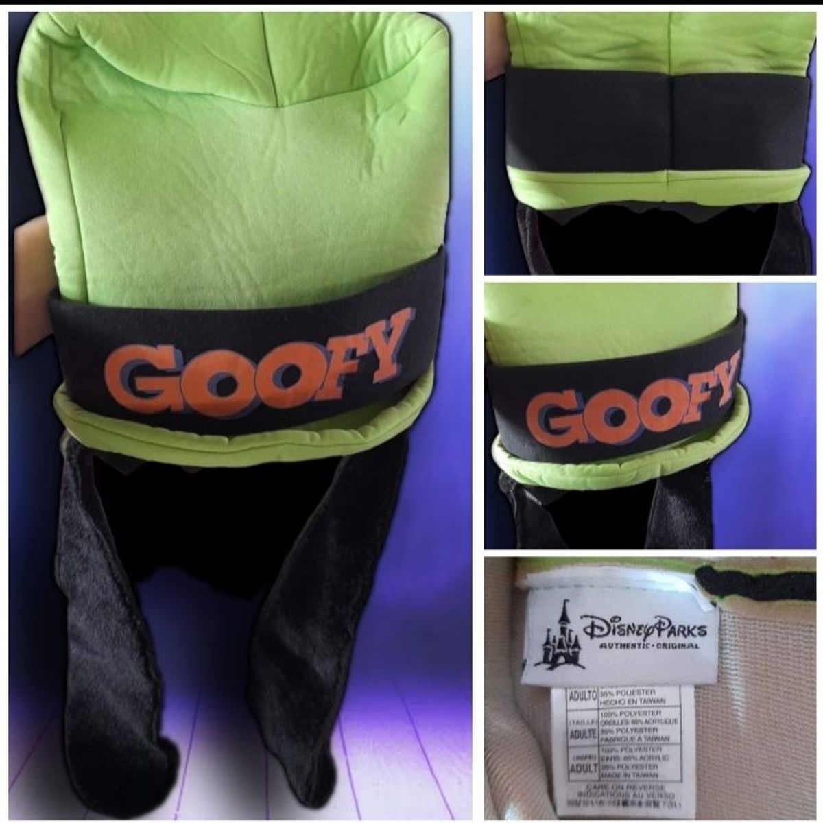 Chapeu Pateta Original Disney Parks Conforme Fotos | Filme e Série ...