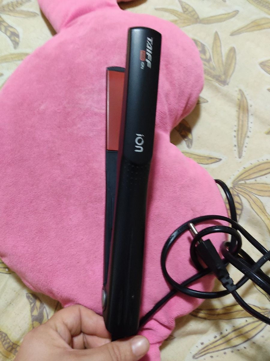 Chapinha | Prancha Taiff Red Ion 200°c Preto/vermelho - Bivolt ...