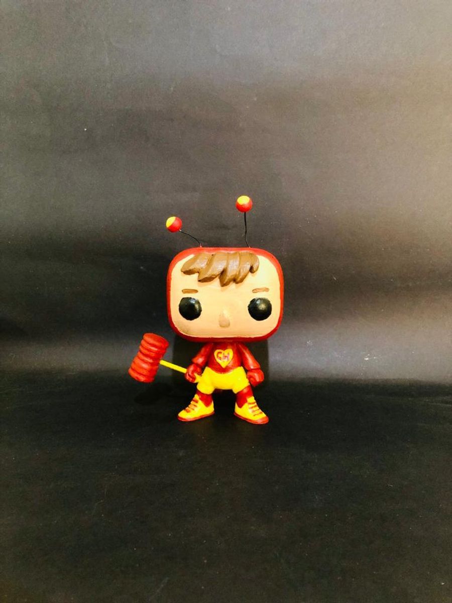 Chapolin Colorado Plakit Turma do Chaves Boneco Funko Colecional ...