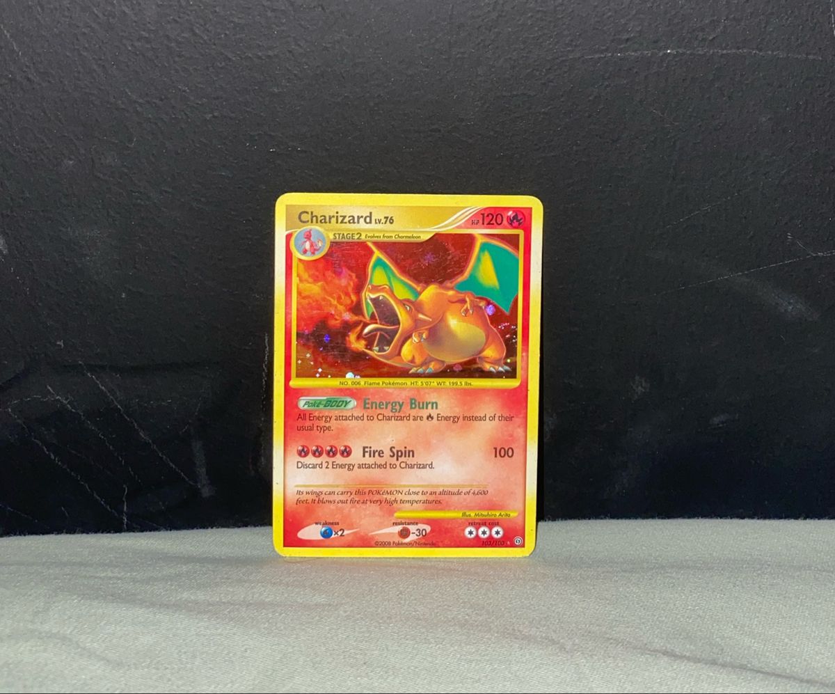 Charizard Energy Burn e Fire Spin | Jogo de Videogame Nintendo Nunca ...