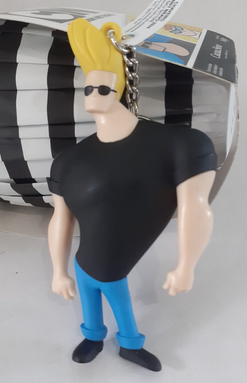 Chaveiro do Johnny Bravo | Cacareco Cacau Show Nunca Usado 101746571 ...