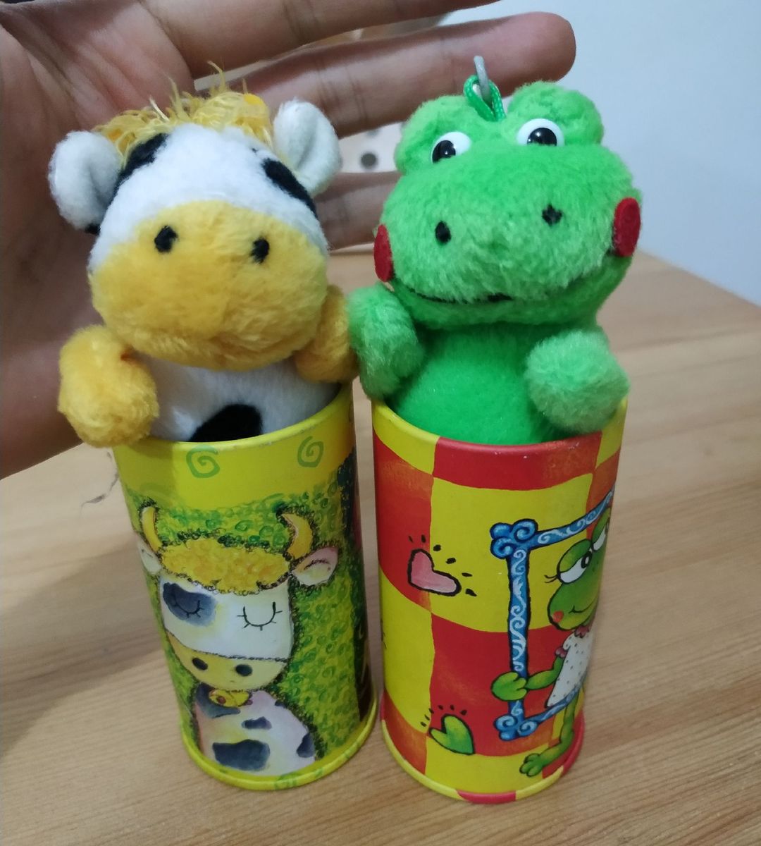 Chaveiros de Vaca e Sapo | Pelúcia Usado 42992998 | enjoei