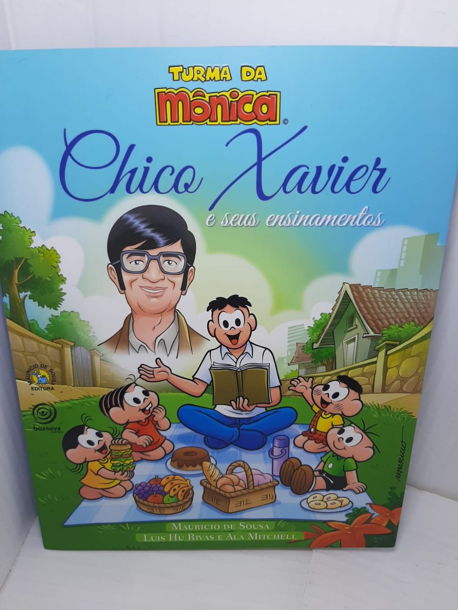 Chico Xavier e Seus Ensinamentos - Turma da Mônica - Mauricio de Sousa ...