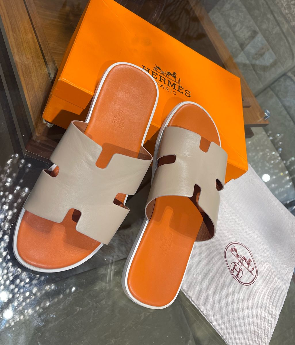 Chinela Tam 41br | Sandália Masculina Hermes Usado 68724726 | enjoei