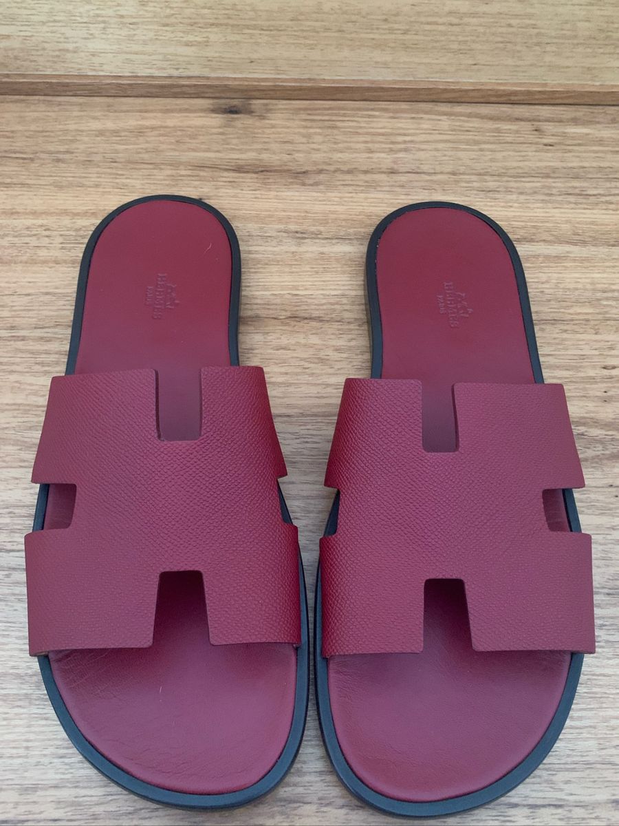 Chinelo Masculino Hermes | Sandália Masculina Hermes Usado 73153197 ...