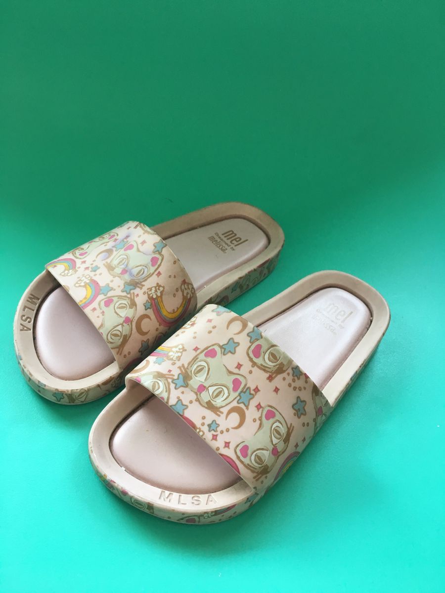 Chinelo Melissinha | Calçado Infantil para Meninas Melissa Usado ...