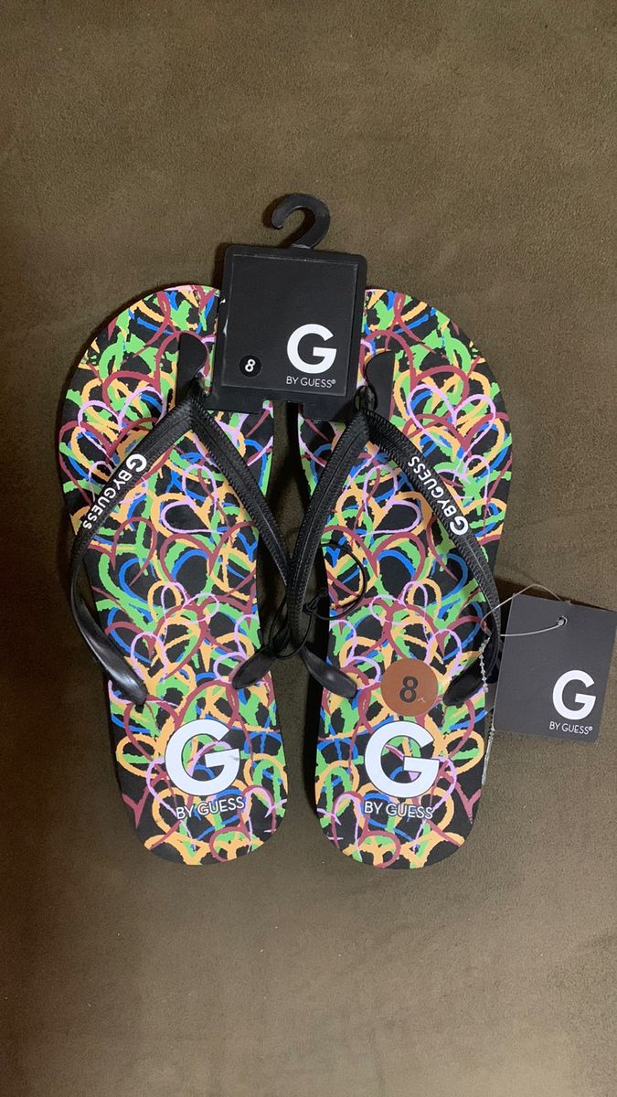 Chinelo Original By Guess | Rasteira Feminina Guess Nunca Usado ...