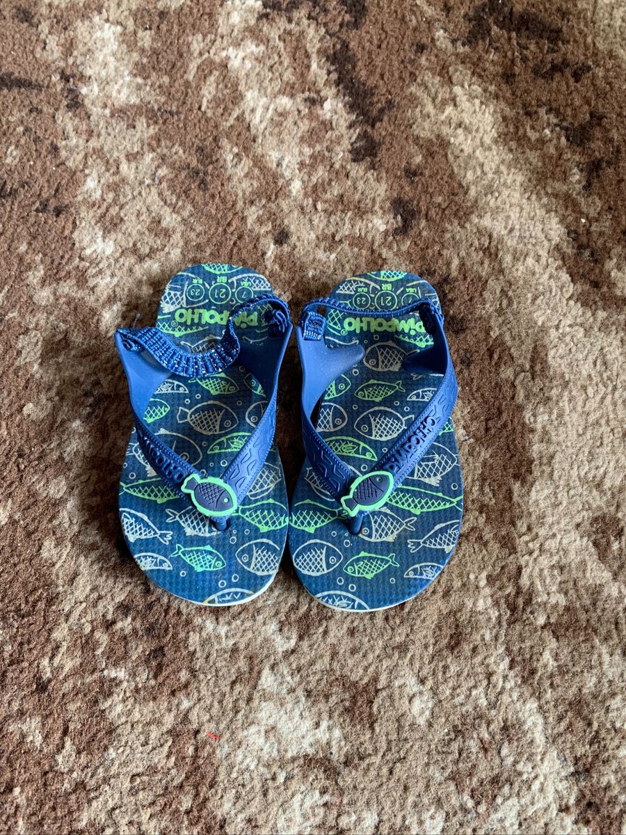 Chinelo Pimpolho Baby | Calçado Infantil para Bebê Pimpolho Usado ...