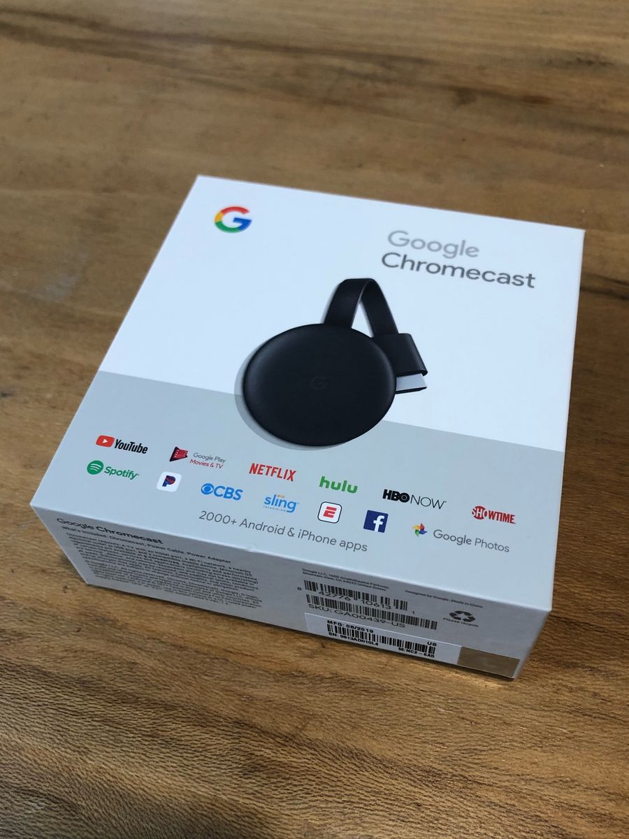 Chromecast Original com Nf | Eletrodoméstico Google Usado 44030489 | enjoei