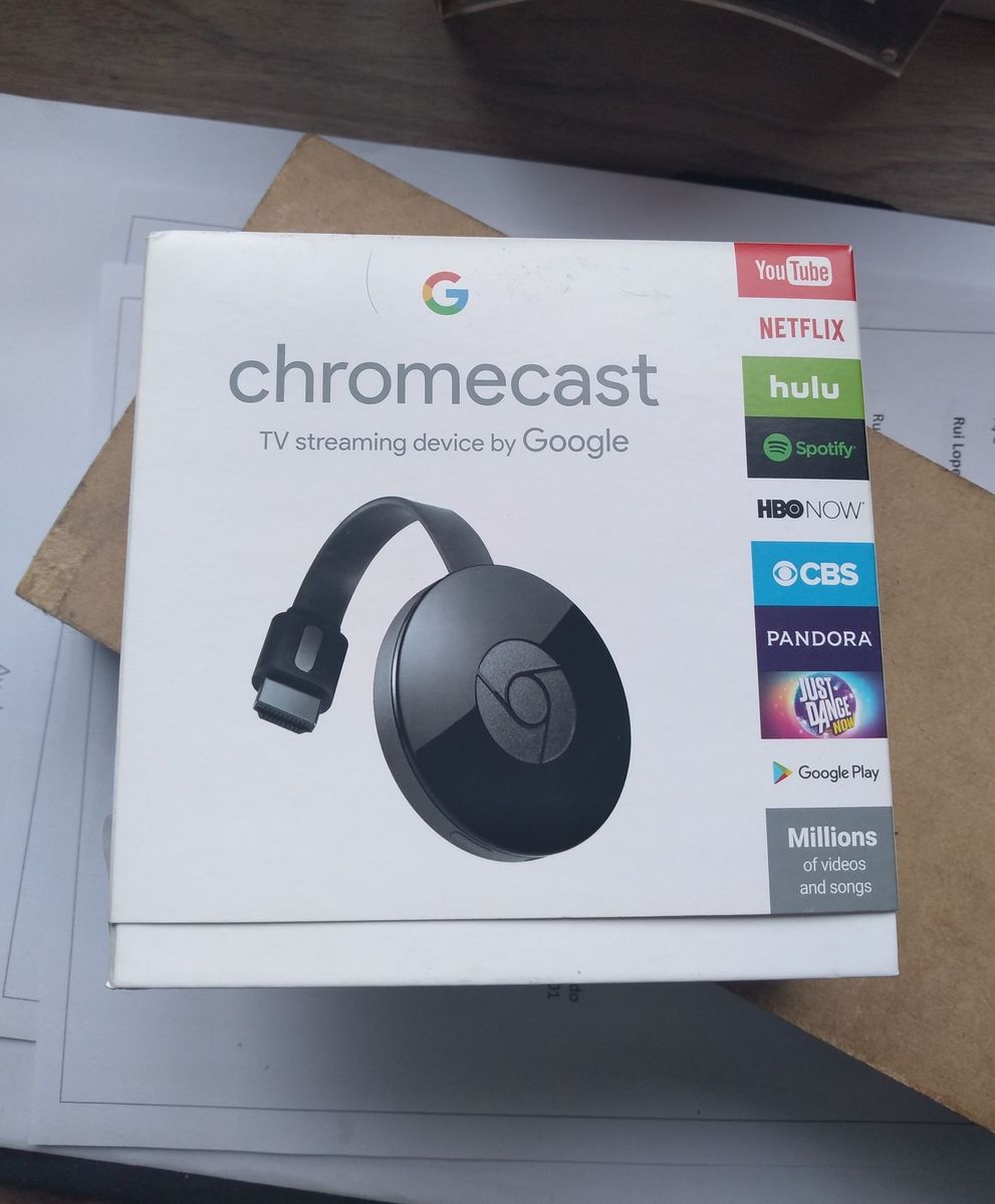 Chromecast Original | TV e Display Google Usado 30964093 | enjoei