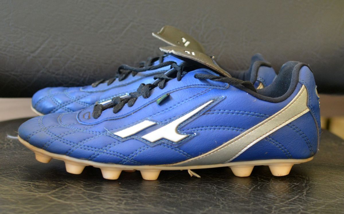 Chuteira Campo Finta Azul | Roupa Esportiva Masculino Finta Usado 41130214 | enjoei