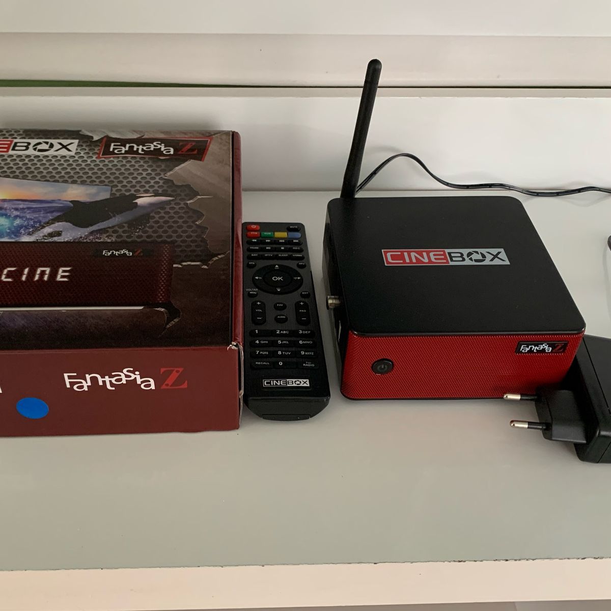 Cinebox Fantasia Z Nunca Usado | TV e Display Cinebox Nunca Usado ...