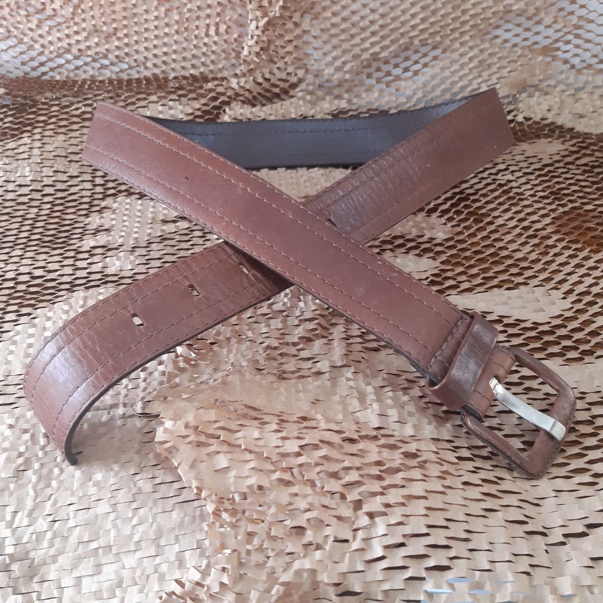 Cinto Couro Marrom | Cinto Feminino Usado 73852568 | enjoei