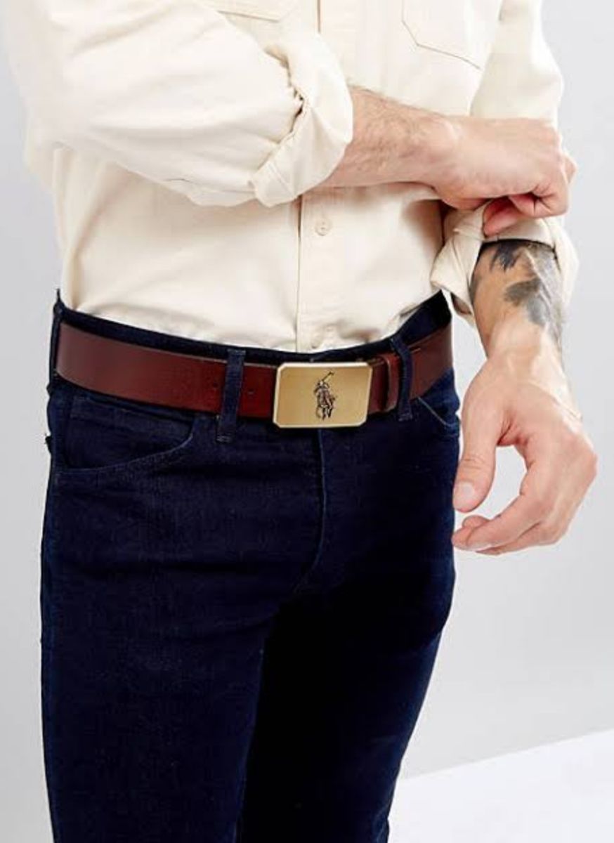 Cinto em Couro Italiano Polo Ralph Lauren | Produto Masculino Ralph ...