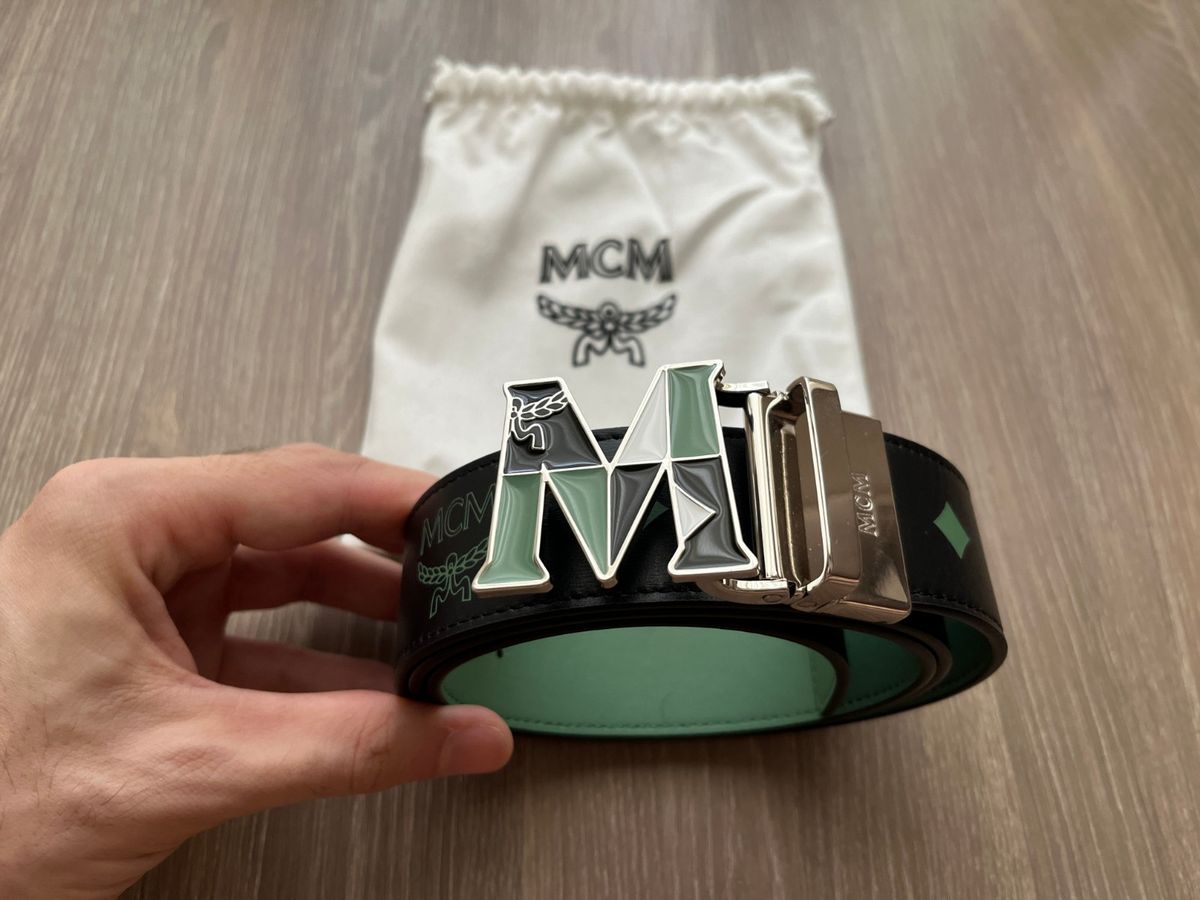 Cinto Mcm | Bolsa Masculina Mcm Usado 84045734 | enjoei
