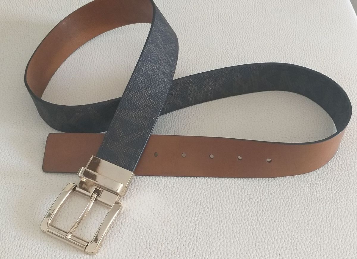 Cinto Mk Luxo | Cinto Feminino Michael Kors Nunca Usado 33230961 | enjoei