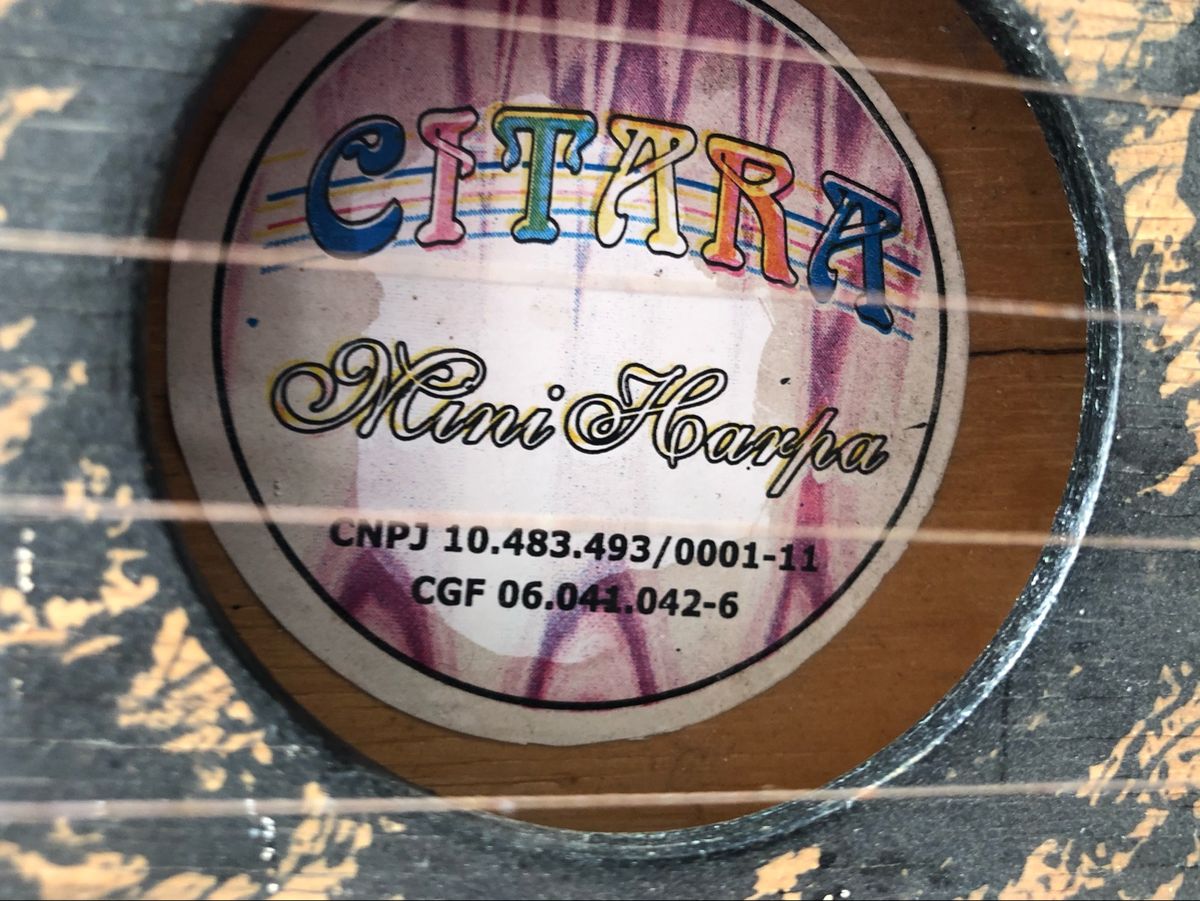 Cítara Artesanal | Item de Música Artesanal Usado 76244140 | enjoei
