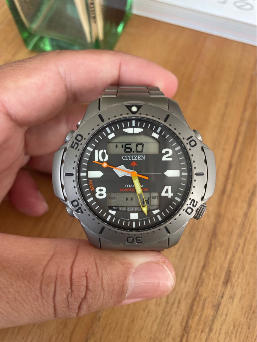 Citizen Aquamount Titanium | Relógio Masculino Citizen Usado 81297169 ...
