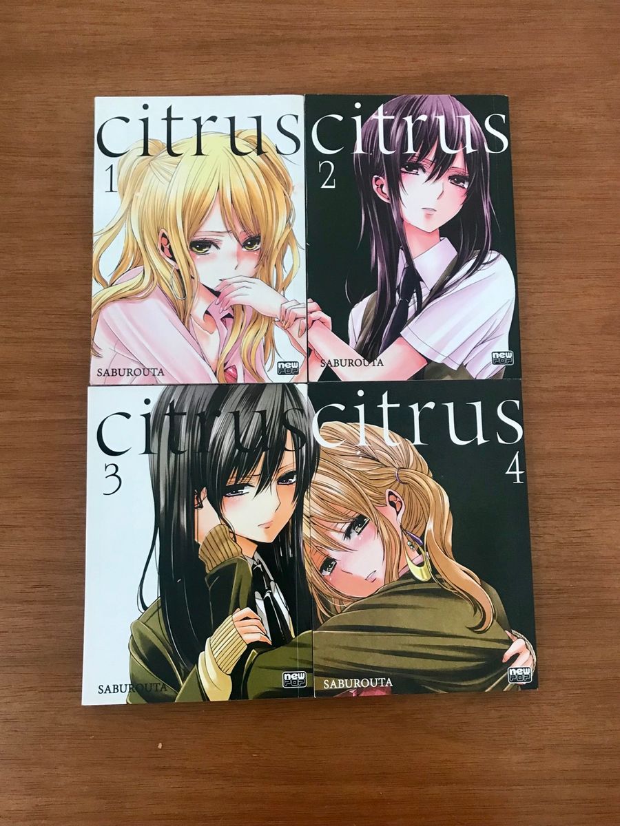 Citrus Vol 1,2,3,4 | Cacareco Livro Usado 106437992 | enjoei