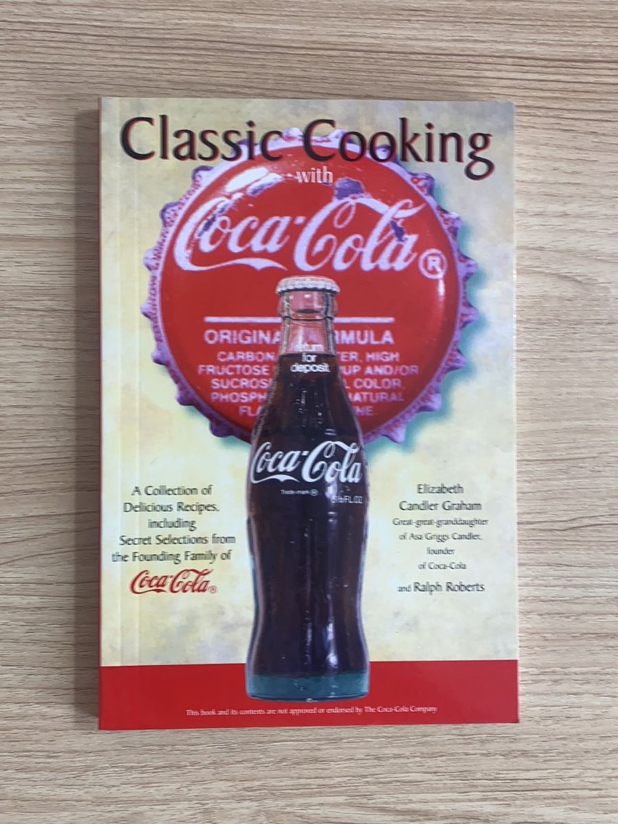 Classic Cooking Coca Cola - Livro de Receitas com Coca Cola | Livro ...