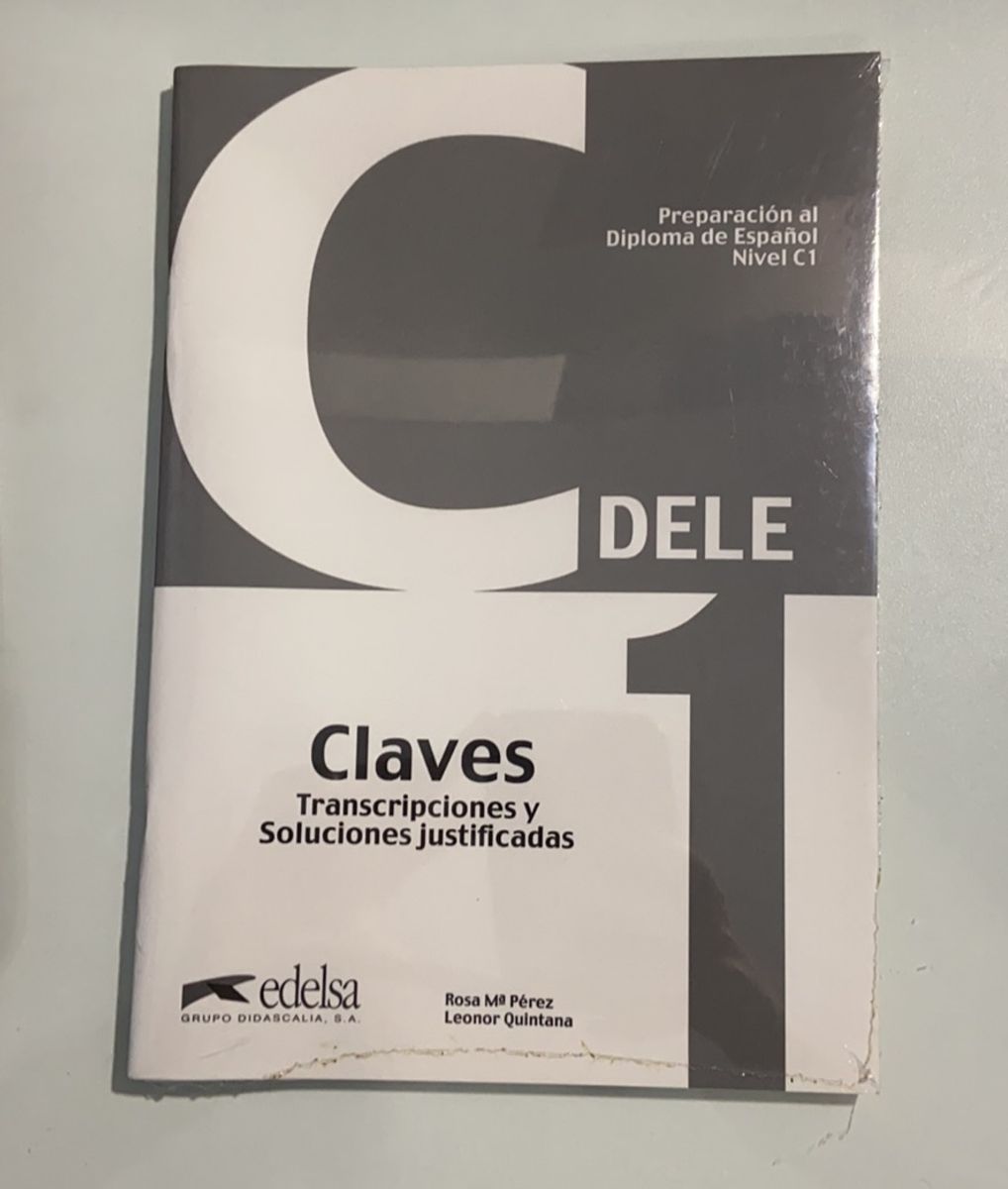 Claves Preparacion Al Dele C1 | Livro Edelsa Nunca Usado 39999593 | enjoei