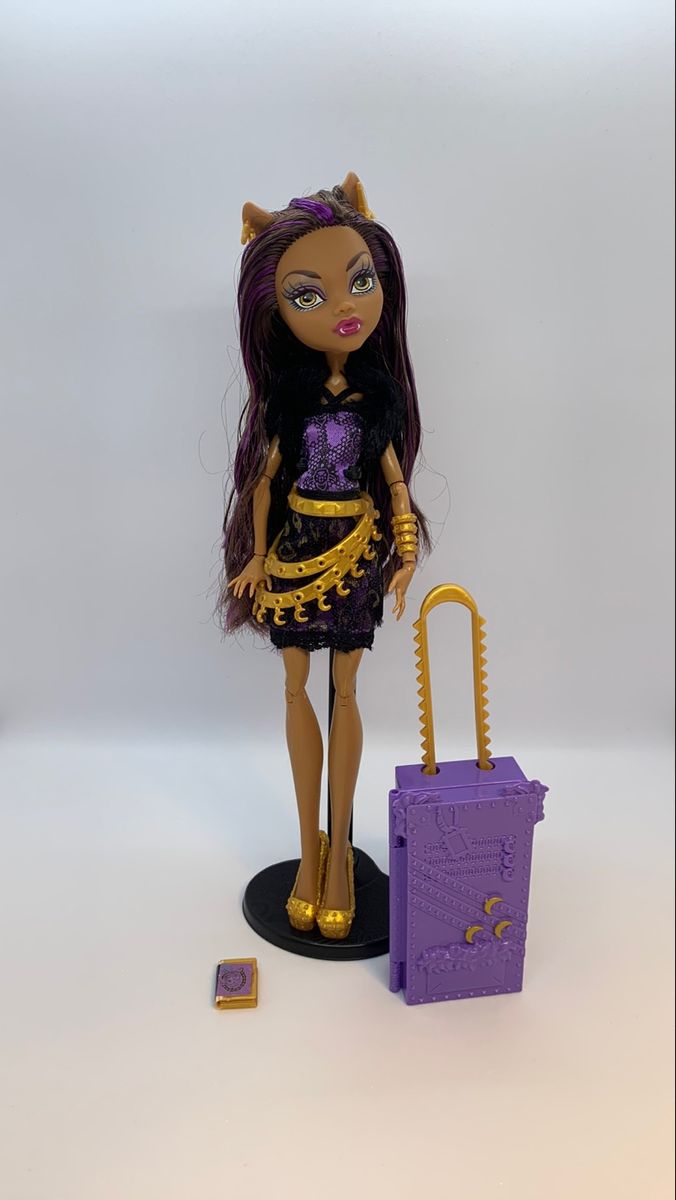 Clawdeen Wolf Original Monster High | Brinquedo Monster High Usado ...